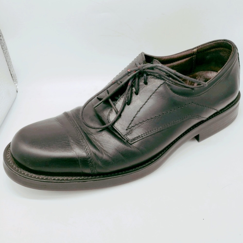 Bostonian Italian Leather Cap Toe Dress Shoes - Gem